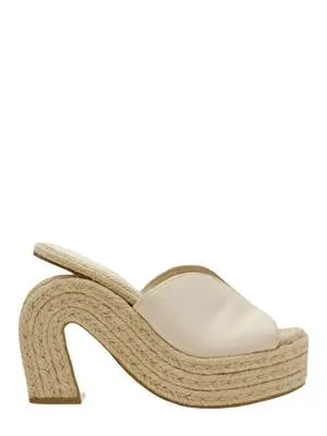 Cult Gaia Phoebe Platform Sandals - Ivory