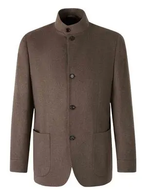 LARDINI Cashmere Coat - Brown
