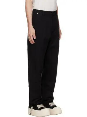 Rick Owens Button-fly Jeans - Black