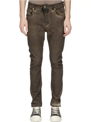 Rick Owens Belt-loop Jeans - Taupe