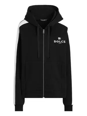 Dolce & Gabbana Cotton Hoodie - Black