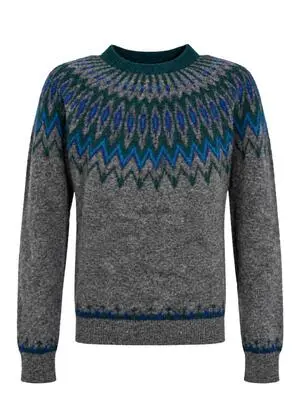 ROBERTO COLLINA Roberto Collina Fair Isle Knitted Sweater