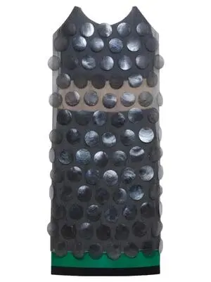 Marni Blue Mother-of-pearl Maxi Sequin Dress - No
