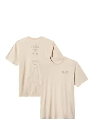 Travis Mathew Texas Longhorns College T-shirt - Tan