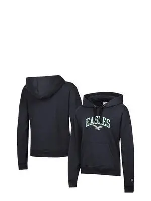 Champion Philadelphia Eagles Powerblend Hoodie At Nordstrom Black