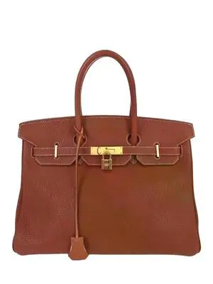 Hermès 2000s 35 Birkin Handbag Brown
