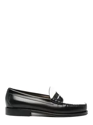 G.H.BASS Weejun Larson Leather Loafers - Black