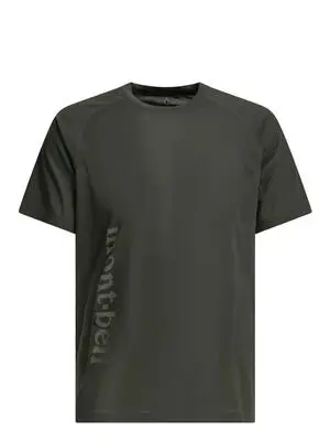 MONTBELL Logo-print Raglan-sleeve T-shirt - Grey