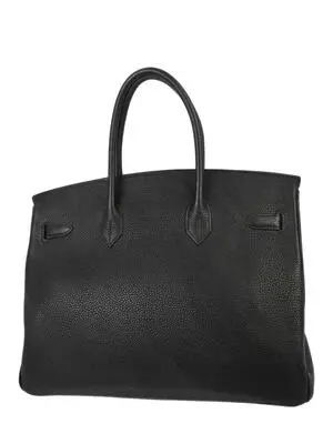 Hermès 2003 35 Birkin Togo Tote Bag - Black