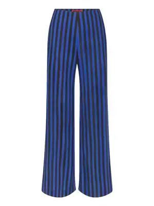 SIMONMILLER Pia Striped Poplin Trousers