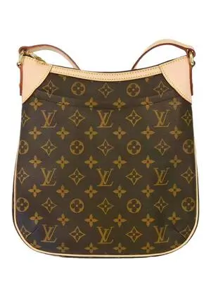 LOUIS VUITTON Monogram Odeon Shoulder Bag - Brown