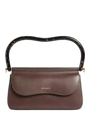 COCCINELLE Tortoiseshell-effect Leather Tote Bag