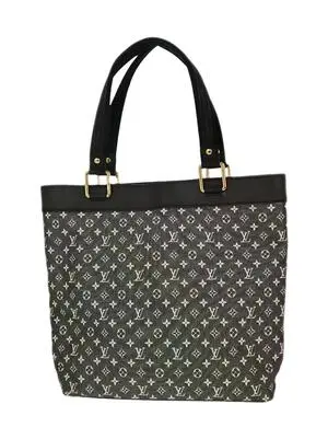 LOUIS VUITTON Gm Lucille Monogram Mini Tote Bag Black