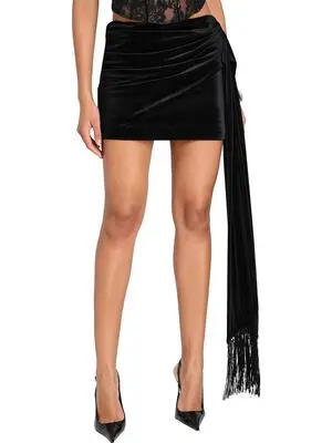 RETROFETE Imperia Velvet Skirt