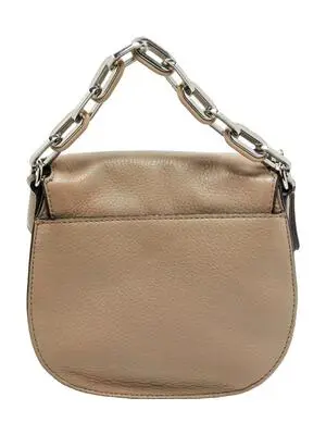 KARL LAGERFELD Grained-leather Zip-around Mini Crossbody Bag