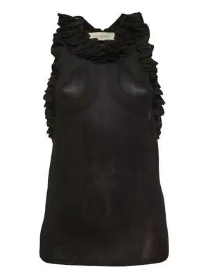 ZIMMERMANN Matchmaker Ruffled Tank Top