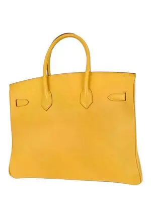 Hermès 2000s 35 Birkin Handbag Yellow