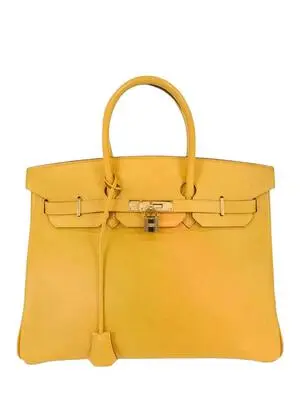 Hermès 2000s 35 Birkin Handbag - Yellow