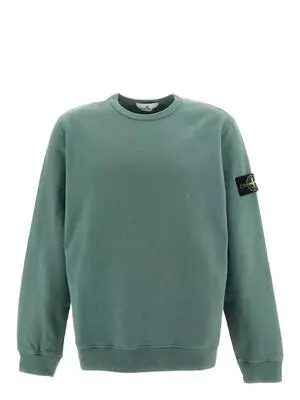 Stone Island Logo-patch Sweater - Green