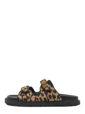Dior Dioract Patterned Flat Sandals - Neutrals