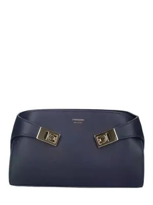 FERRAGAMO Hug Mini Crossbody Bag - Blue