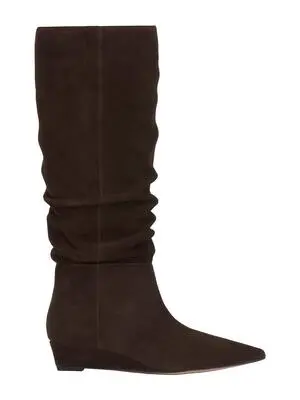 Vince Camuto Vanisa Wide Calf Knee High Boot - Brownie Suede