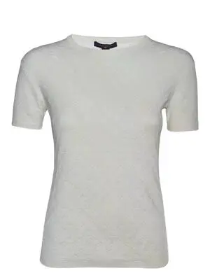 LOUIS VUITTON Monogram Crew-neck T-shirt - Neutrals