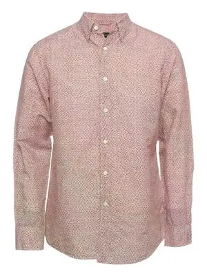 Ermenegildo Zegna Printed Button-down Shirt - Red