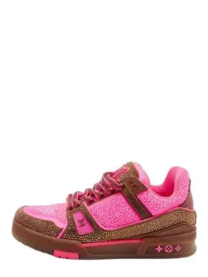 LOUIS VUITTON Trainer Low-top Sneakers - Pink