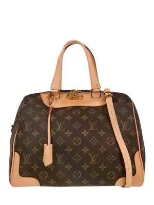 LOUIS VUITTON Monogram Retiro Patterned Shoulder Bag - Brown