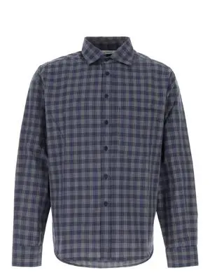 GIMAGUAS Gimaguas Embroidered Cotton Checked Ruben Shirt