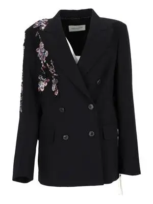 Dries Van Noten Wool Jacket For - Black