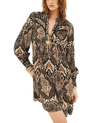 Ba&sh Zaza Babydoll Mini Dress - Black