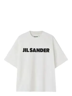 JIL SANDER Logo T-shirt - Neutrals