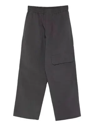 Maison Kitsuné Elasticated Cargo Trousers - Grey