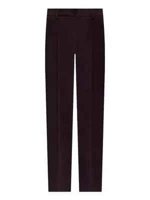 TWINSET Pressed-crease Straight-leg Trousers