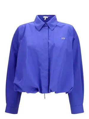 Loewe Cotton Shirt - Royal Blue