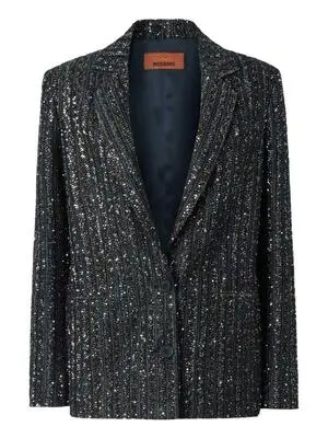 Missoni Striped Sequin Bomber Jacket - Multi