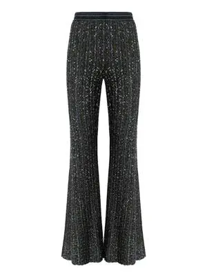 MISSONI Sequin-striped Trousers