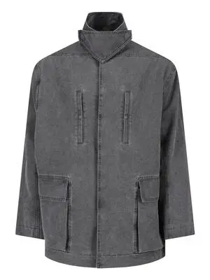 RICK OWENS Jacket "collared Mac"