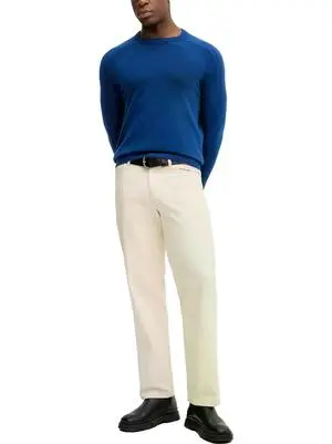 BENETTON Long-sleeve Round-neck Sweater - Blue