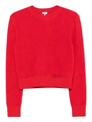 LOEWE Loewe Women Logo Wool Sweater