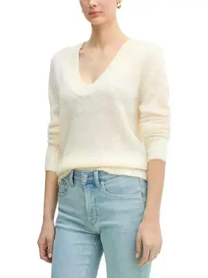 BENETTON V-neck Sweater - Neutrals