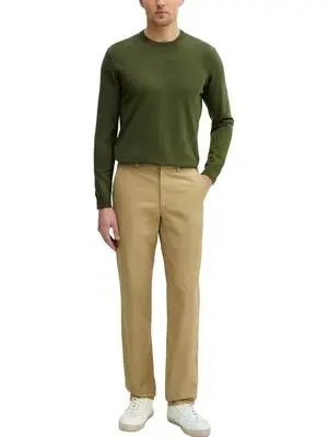 BENETTON Crew-neck Long-sleeve Jumper - Green