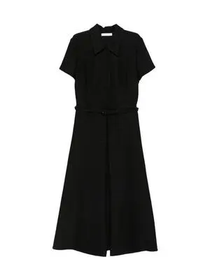 Fendi Bouclé Wool Midi Dress - Multicolor