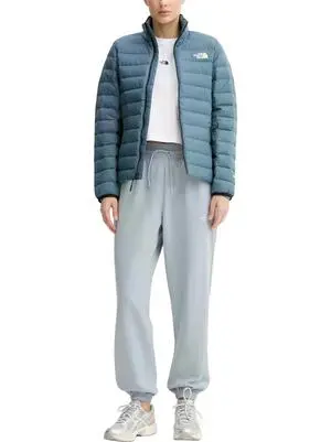 The North Face Logo-embroidery Drawstring Track Pants - Grey