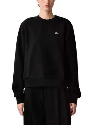 LACOSTE Relaxed Fit Fleece Crew Neck Sweatshirt