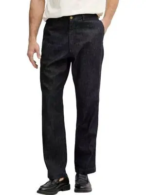 BENETTON Straight-leg Trousers - Blue