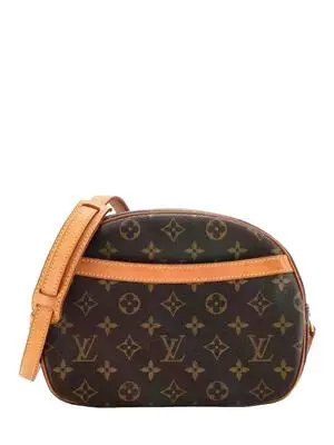 LOUIS VUITTON Blois Handbag Monogram Canvas Crossbody Bag - Coffee