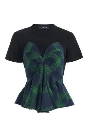 ASHLYN Puzzle Cotton Tee